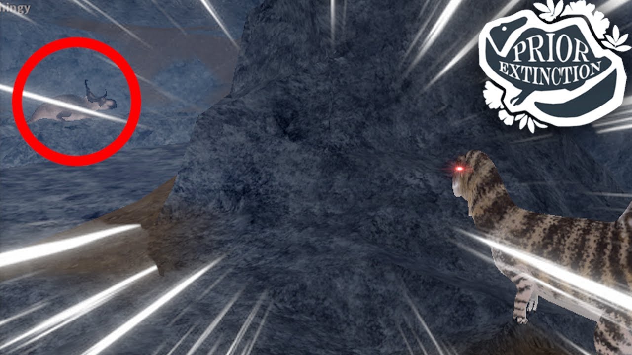 Concavenator ATTEMPS To Hunt A Diabloceratops | ROBLOX Prior Extinction ...