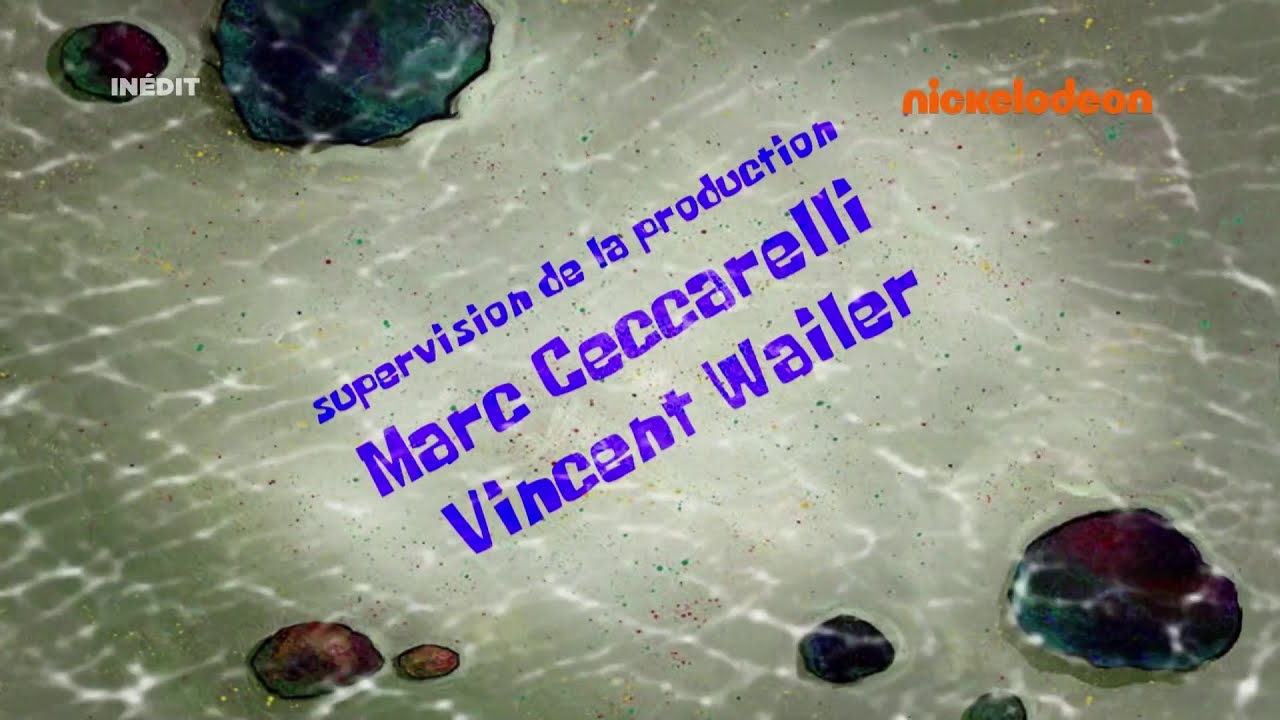 SpongeBob: Stormy Weather - Title Card (French) - YouTube