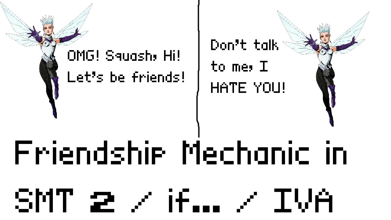 Megami Tensei: Friendship Mechanic in Negotiation (SMT 2 / if... / Apoc ...