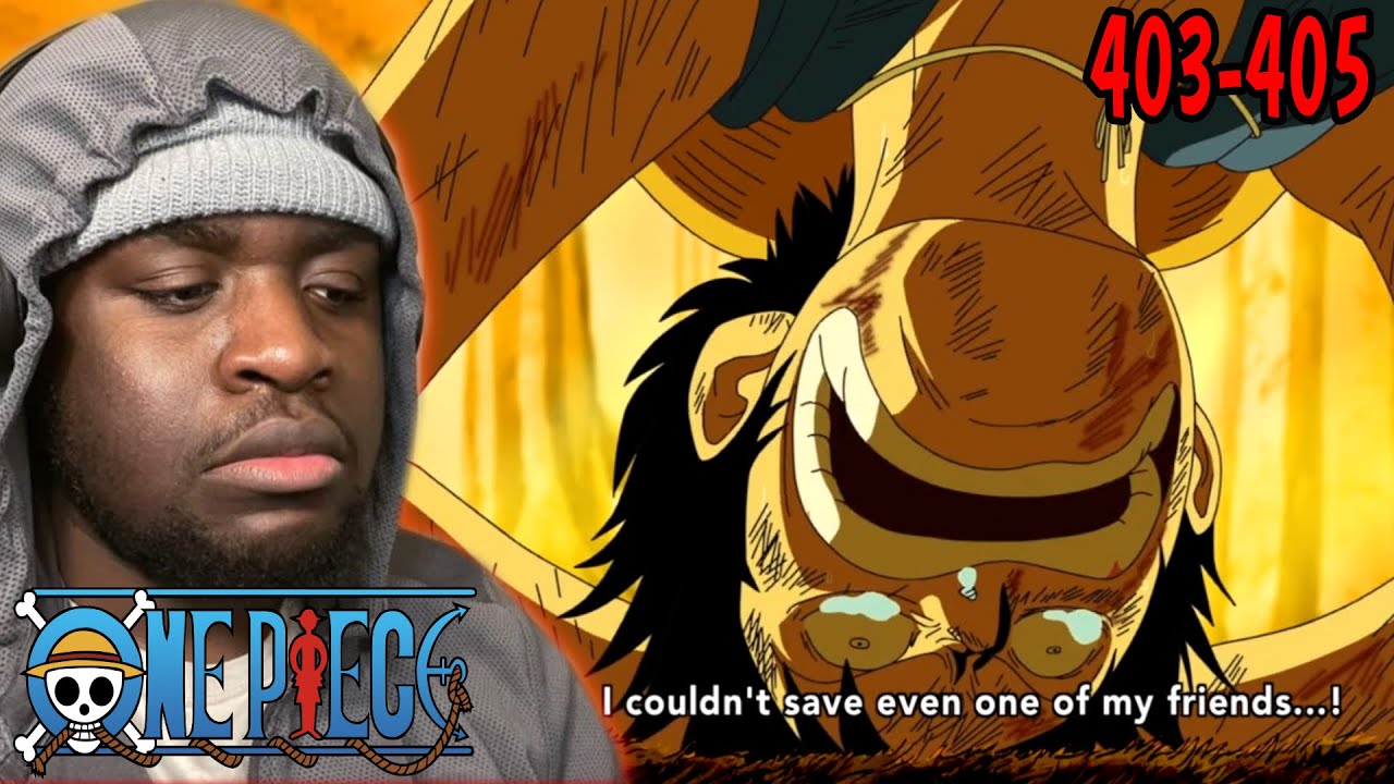 THE CREW GETS WIPED OUT!!!! | One Piece Episodes 403,404,405 REACTION ...