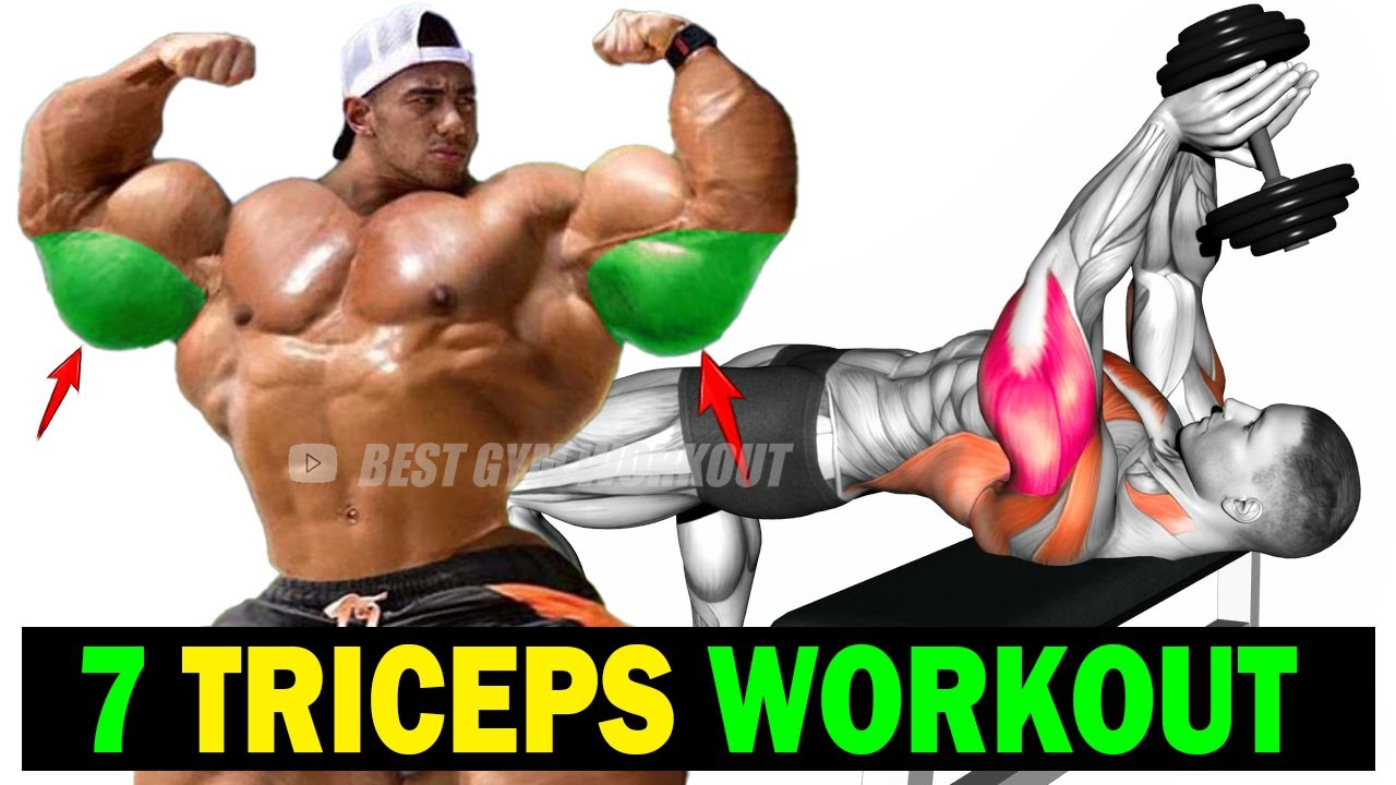 Build Big Triceps Quickly (7 Exercises) 🔥 - YouTube