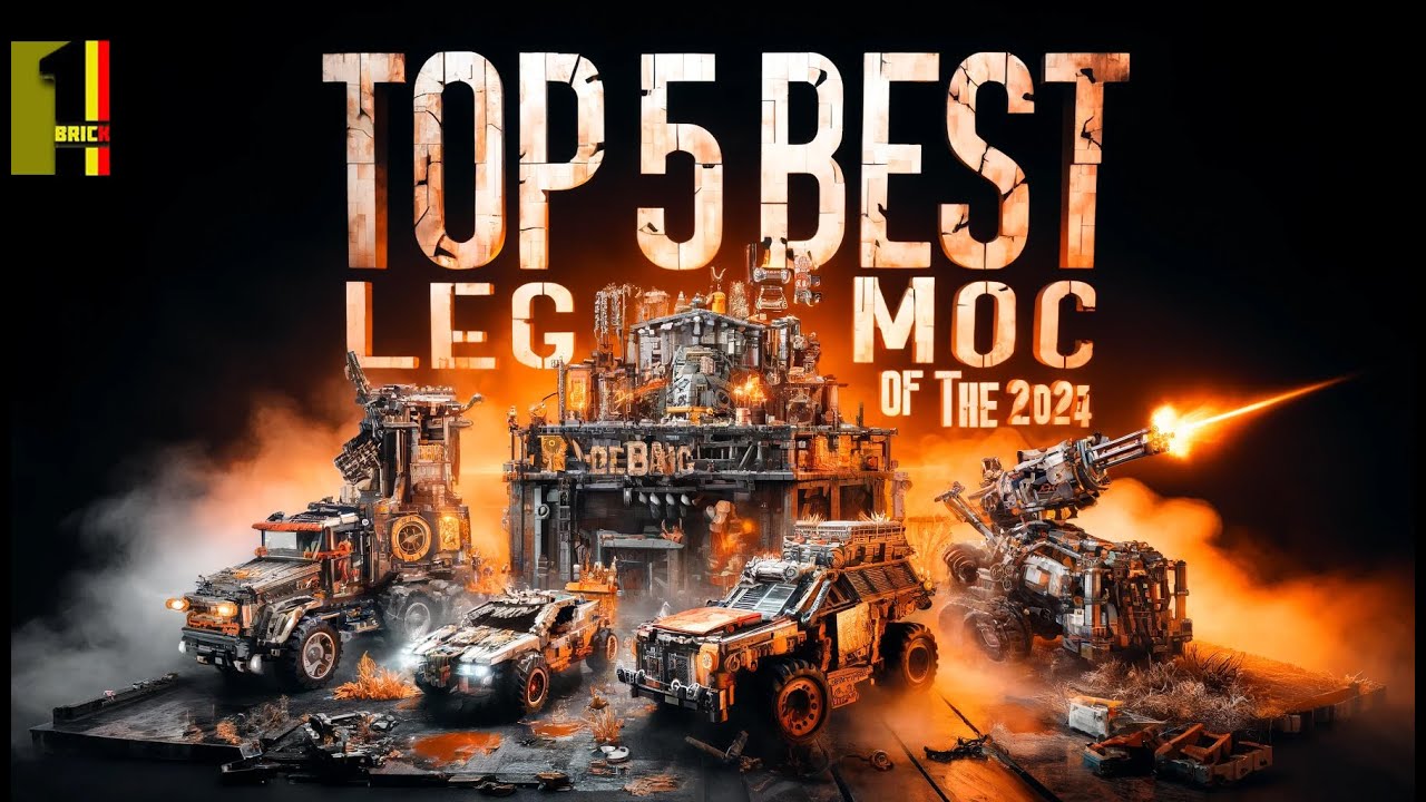 5 Best Lego MOC in 2024 of the OneBrick channel - YouTube