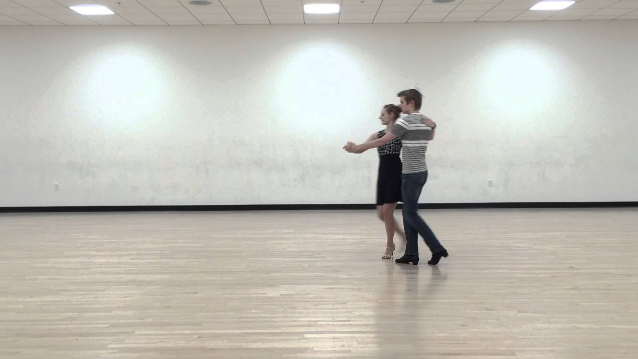 Social Tango - Side Step Dip (on 1) - YouTube