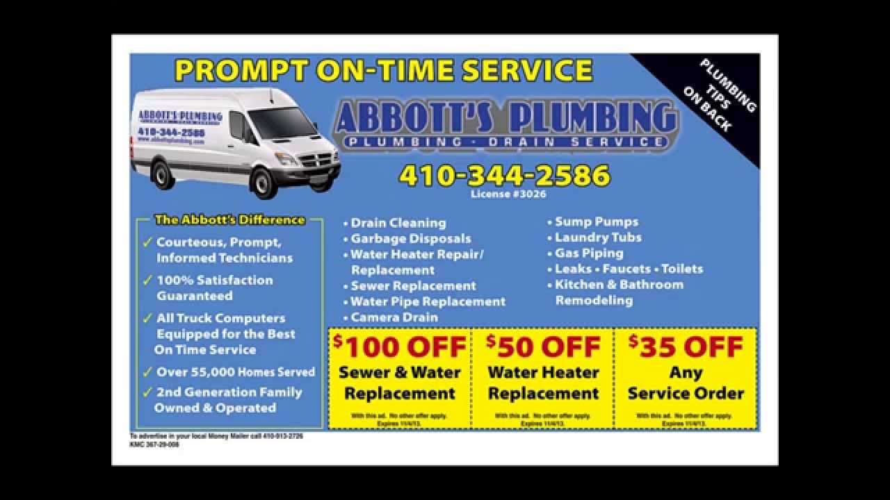 Plumbing Baltimore, MD | Plumbers Baltimore, MD | Abbott's Plumbing ...