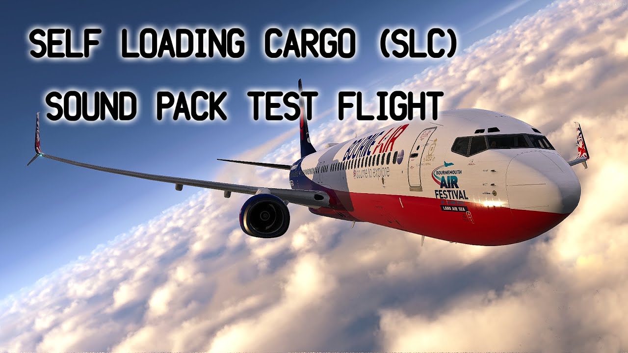 P3D v5 - Self Loading Cargo (SLC) Sound Pack Test - EDAH-EDDN - PMDG ...
