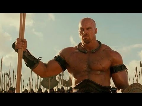 TROY (2004) - Achilles Vs Boagrius Fight Scene HD - YouTube