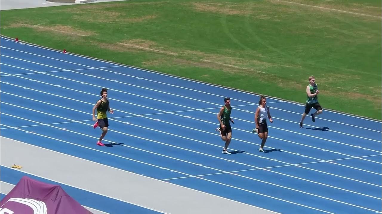 Ht8. 200m Men, Glynis Nunn Shield & Combined Events Championships, QSAC 17 December 2023 - YouTube