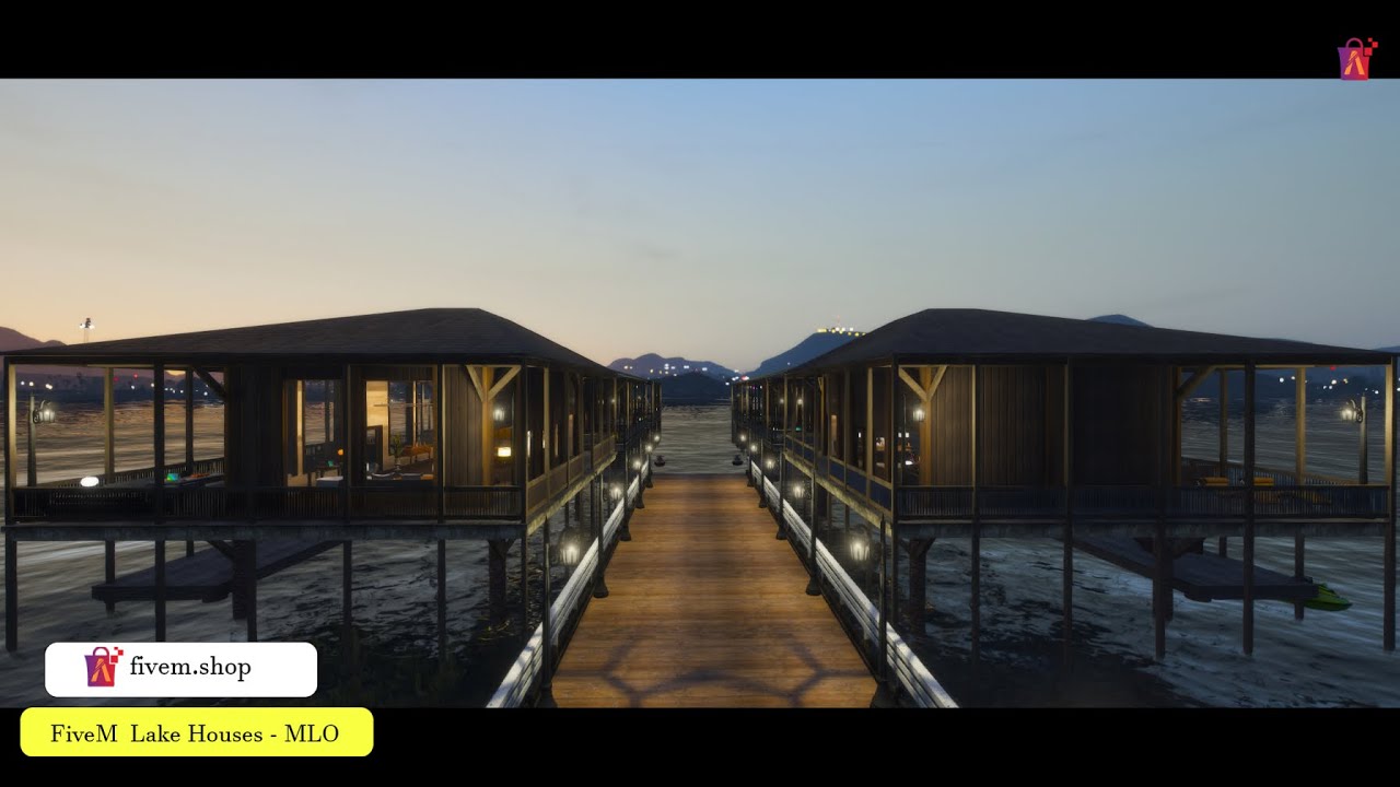 FiveM Lake Houses | FiveM Hotel MLO #fivem #house #hotel - YouTube