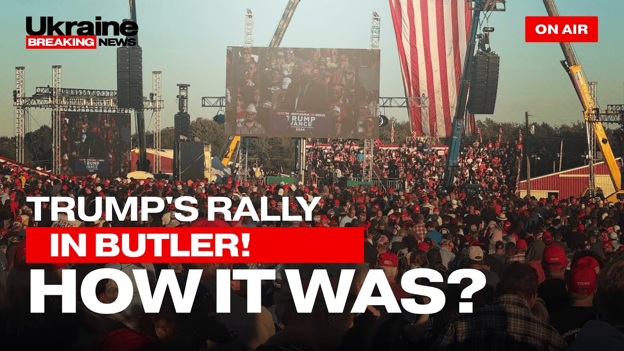 ⚡️⚡️⚡️Trump's rally in Butler after assassination attempt. What was it ...