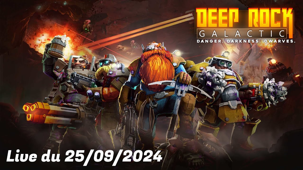 VOD DEEP ROCK GALACTIC - Live du 25/09/2024 - YouTube