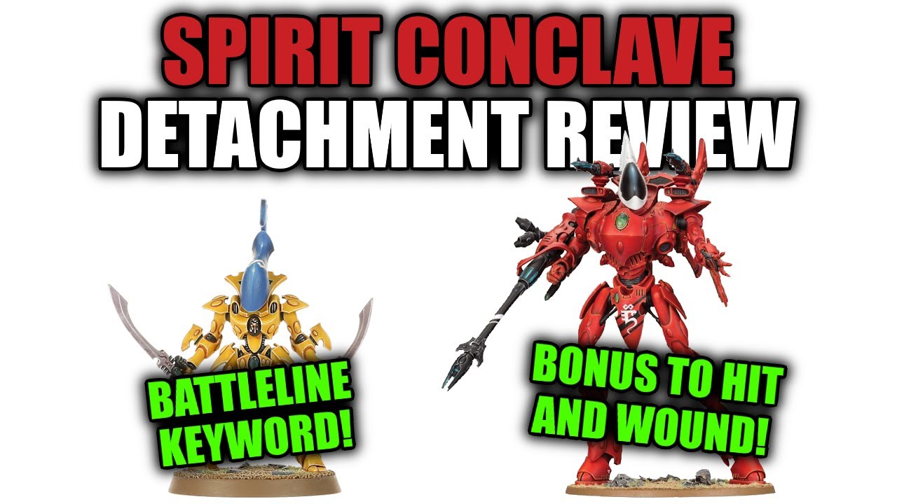 New Aeldari Spirit Conclave Detachment Full Review! │ Warhammer 40k ...
