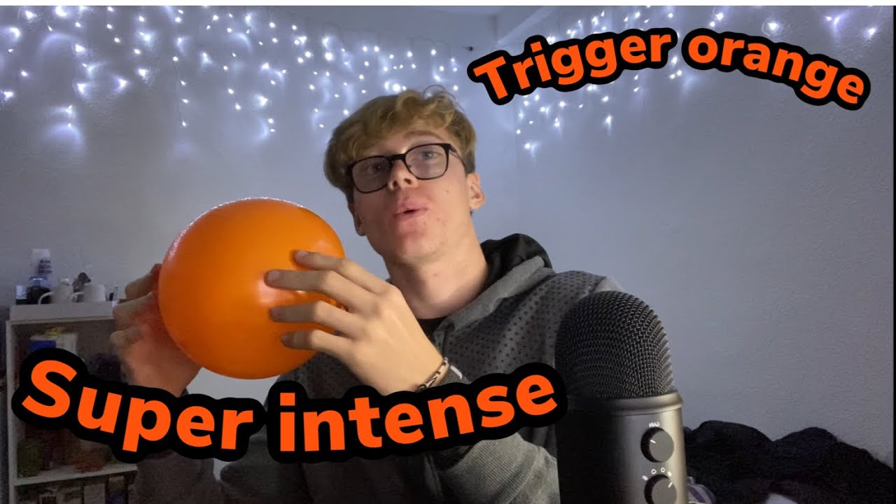 TRIGGER ORANGE INTENSE ! 12/24 calendrier de l’avent Asmr - YouTube