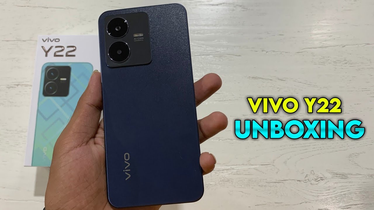 Vivo Y22 Unboxing & First Look | Vivo Y22 - YouTube