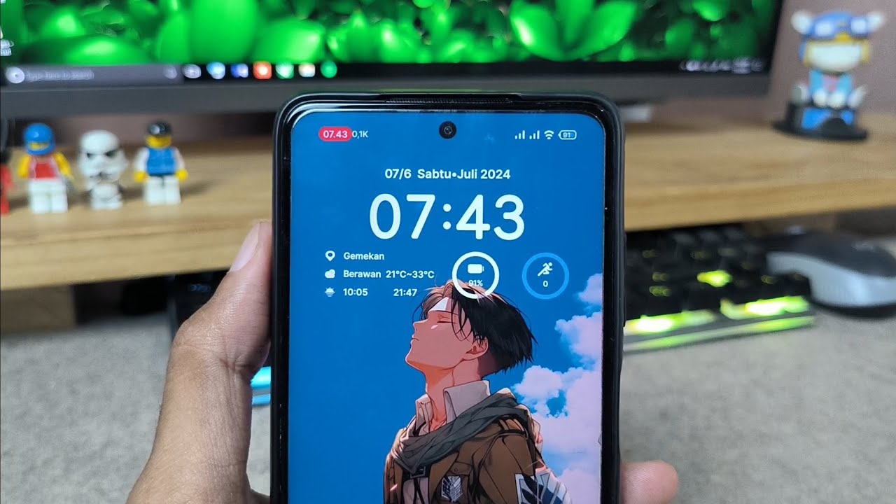 Ini Jawaban Yang Tanya, Bagaimana Cara Membuat Jam Corner Chip Ala iOS ...