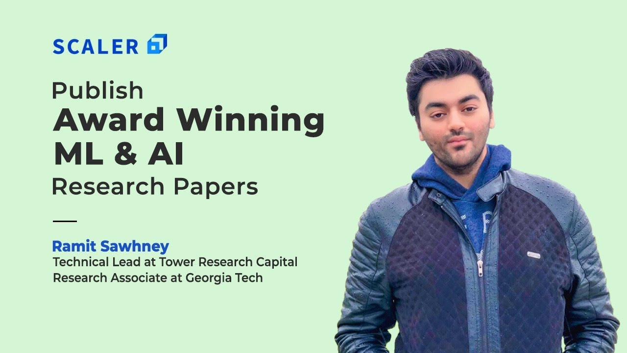 Publish Award Winning Machine Learning and Artificial Intelligence ...