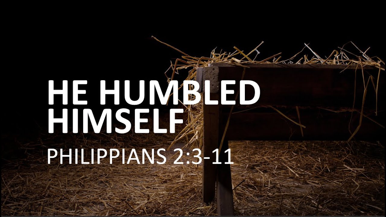 He Humbled Himself - YouTube