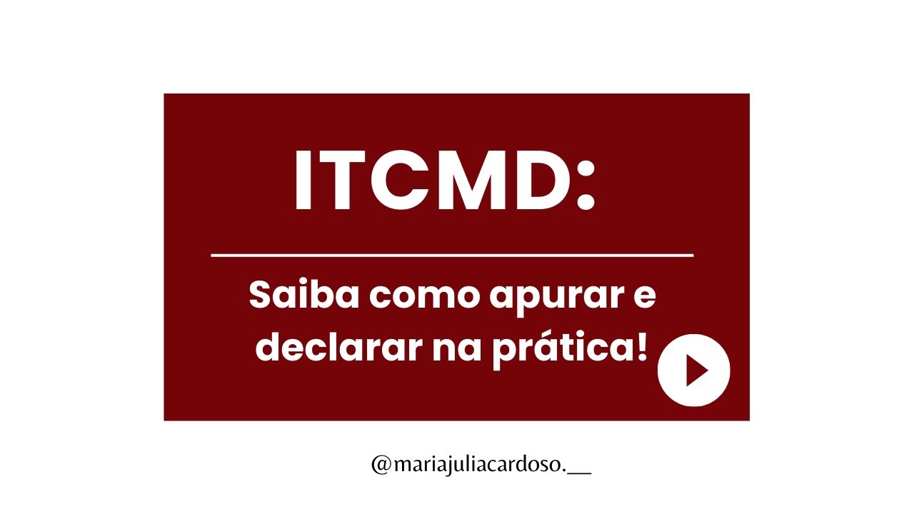 COMO APURAR E DECLARAR O ITCMD? - YouTube