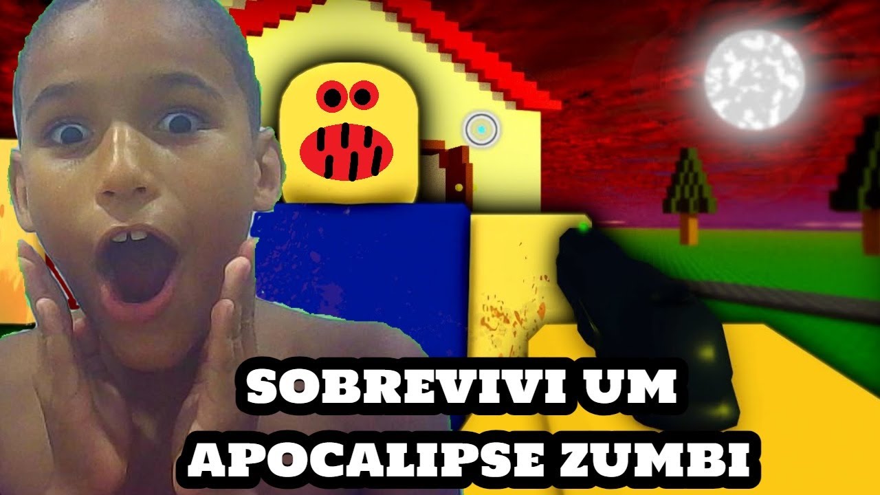 SOBREVIVI A UM APOCALIPSE ZUMBI NO JIM COMPUTER 2 ROBLOX - YouTube