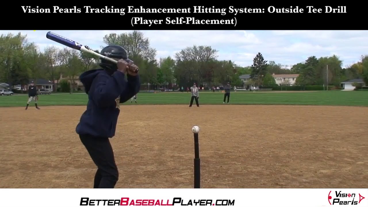Vision Pearls: Tee Drills for Baseball Vision Training - YouTube