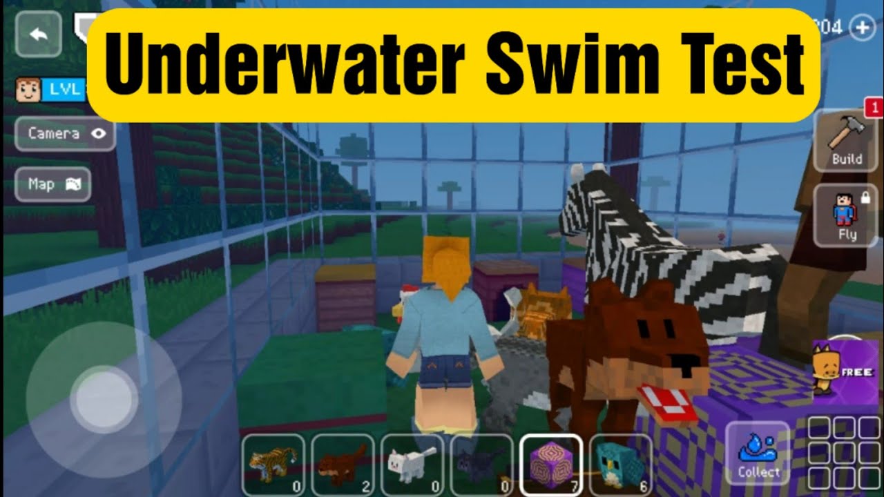 Do Animals and Birds Swim in Water - Block Craft 3d: Building Simulator ...