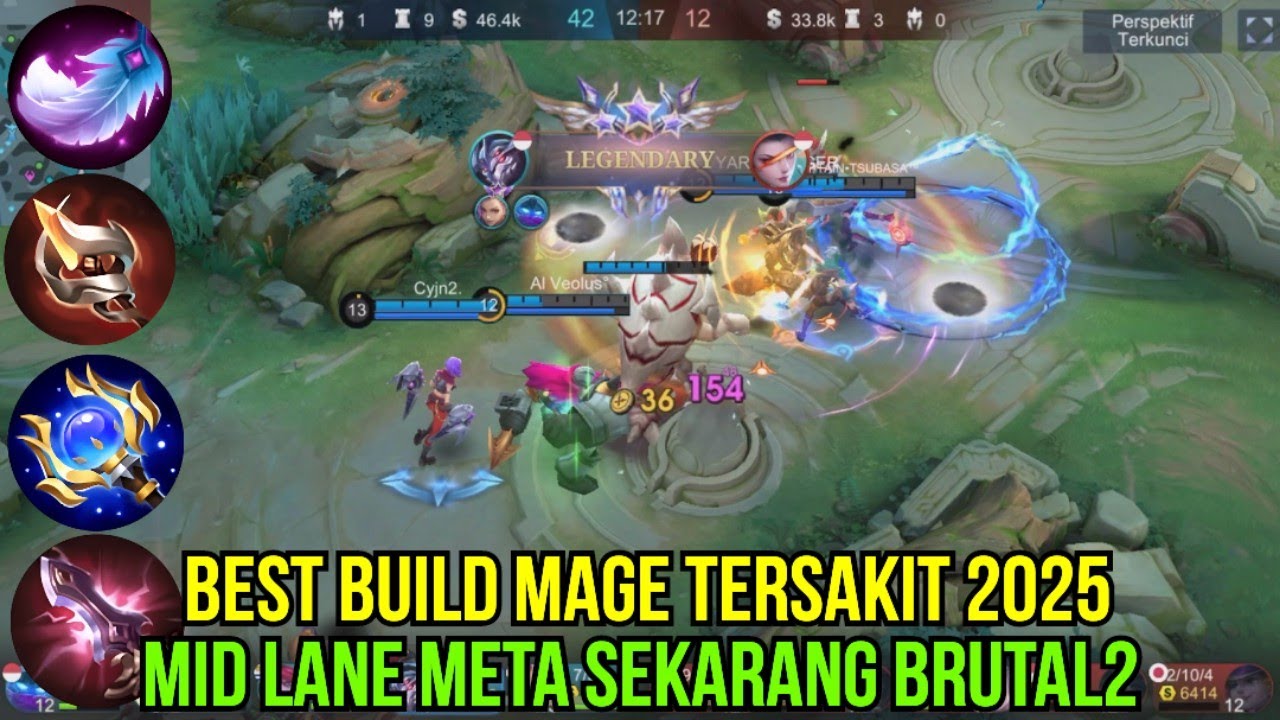 8/0/19 Zhask Gameplay Build Tersakit Attack Speed ML Mid Lane 2025 ...