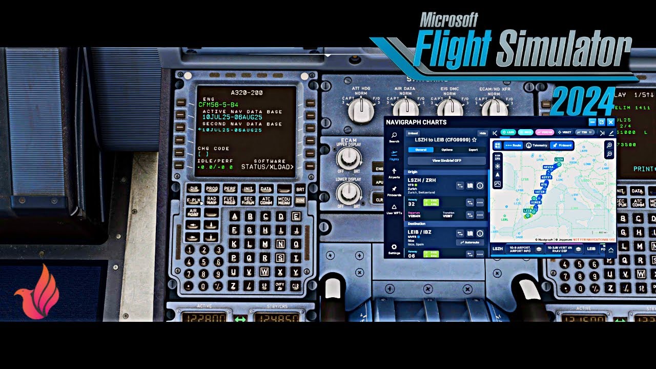 MSFS 2024 Fenix A320 FMC programmieren // Ist das ein Tutorial oder kann das weg? - YouTube