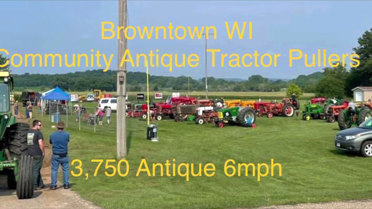 Browntown WI CATP 3,750 Antique - YouTube