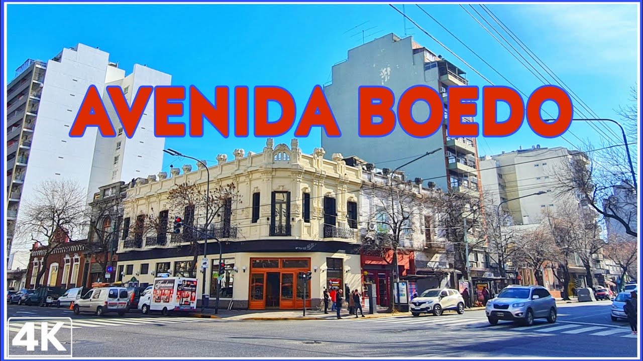 【4K】BUENOS AIRES, Recorriendo AVENIDA BOEDO - Barrio de BOEDO ...