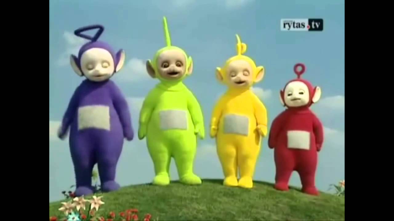 The Teletubbies Get A Taste Of MandMsCommercials - YouTube