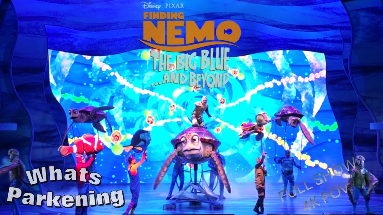 Finding Nemo: The Big Blue and Beyond! Full Show 4K POV - YouTube