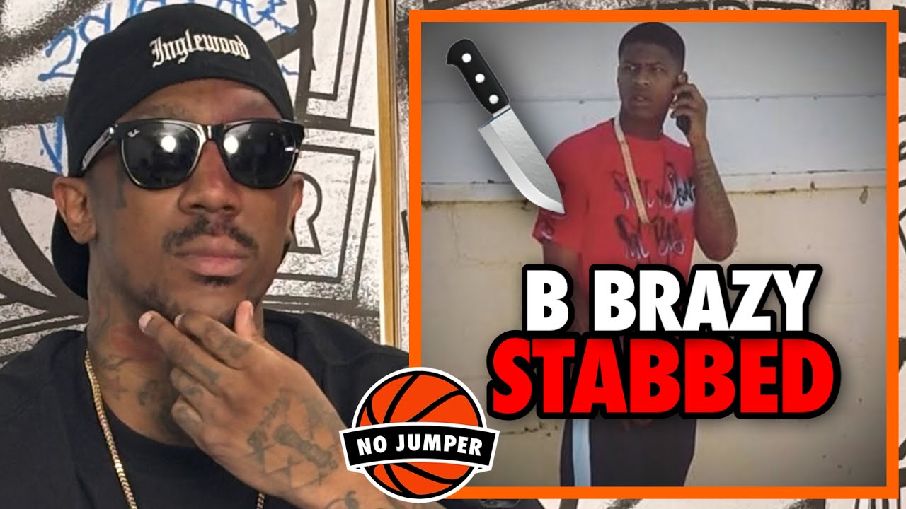 B Brazy Gets STABBED for Dissing Other Hoods - YouTube