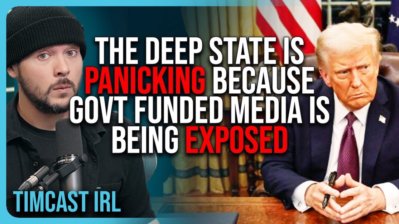The Deep State Is Panicking Because Government Funded Media Is Being ...