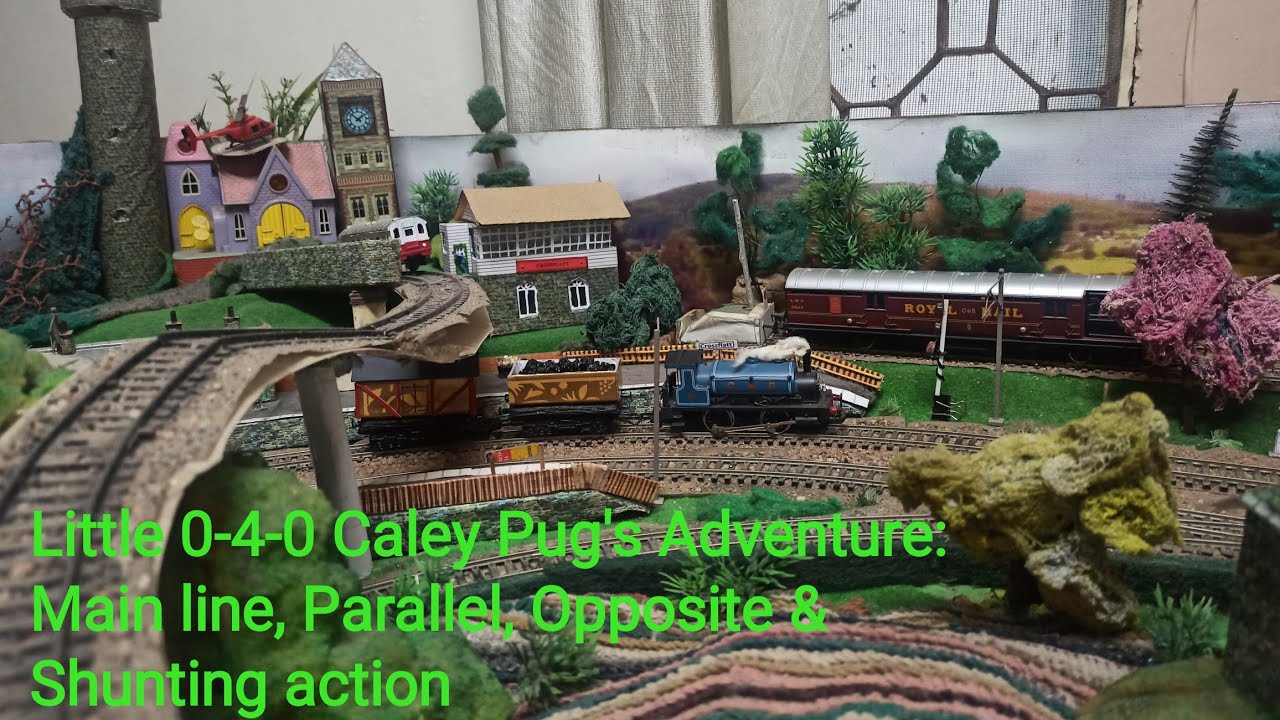 Little 0-4-0 Caley Pug's Adventure: Main line, Parallel, Opposite ...
