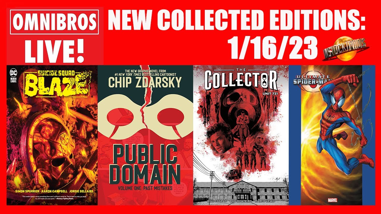 New Collected Editions: Omnibus, Hardcovers & Trades! (1/16/23) - YouTube