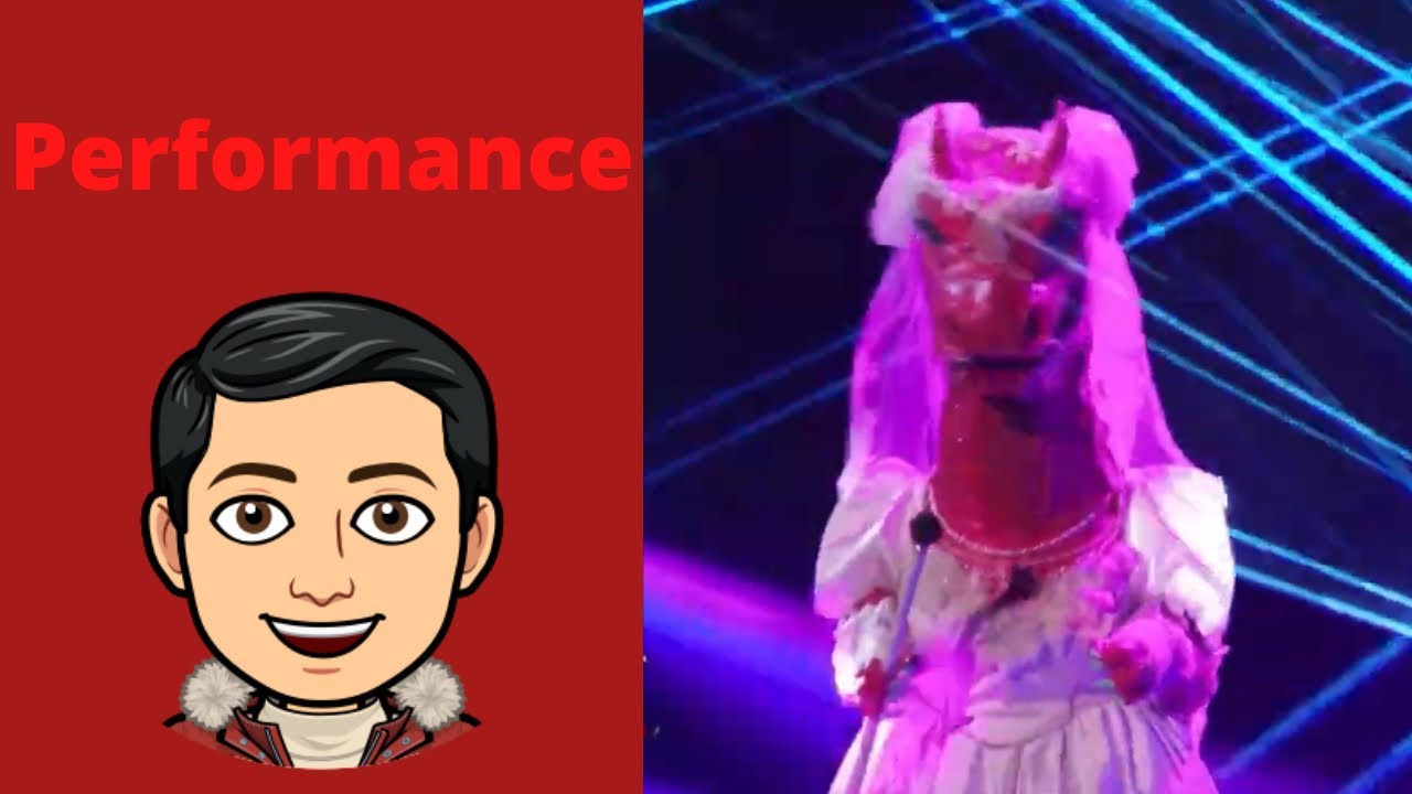 Masked Singer Season 8 Bride Performs White Wedding By Billy Idol - YouTube
