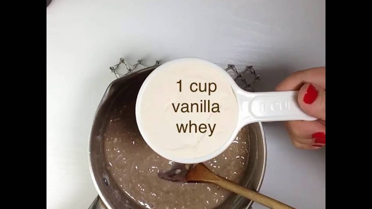 Post-Workout Rice Pudding with Whey Protein - YouTube