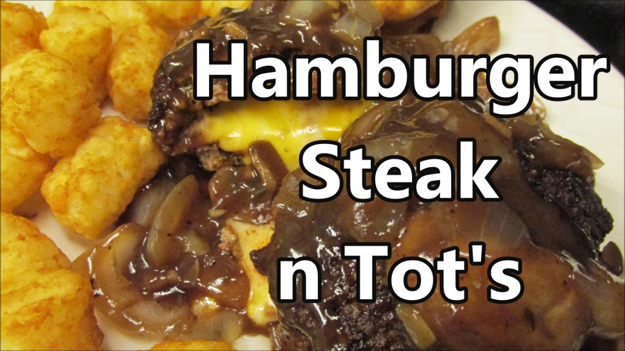 Cheese stuffed Hb Steak W a Onion Mushroom gravy - YouTube
