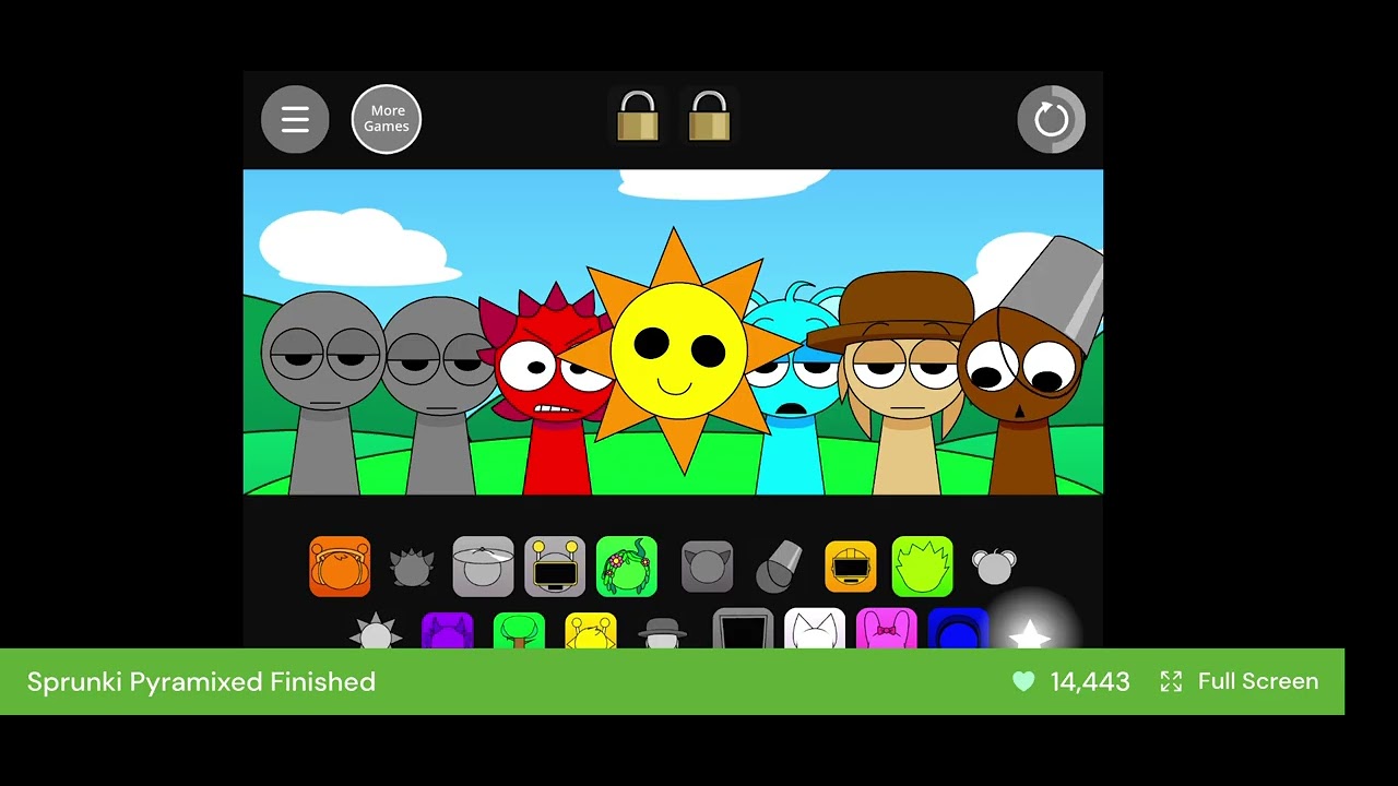 sprunki pyramixed instrumental - YouTube