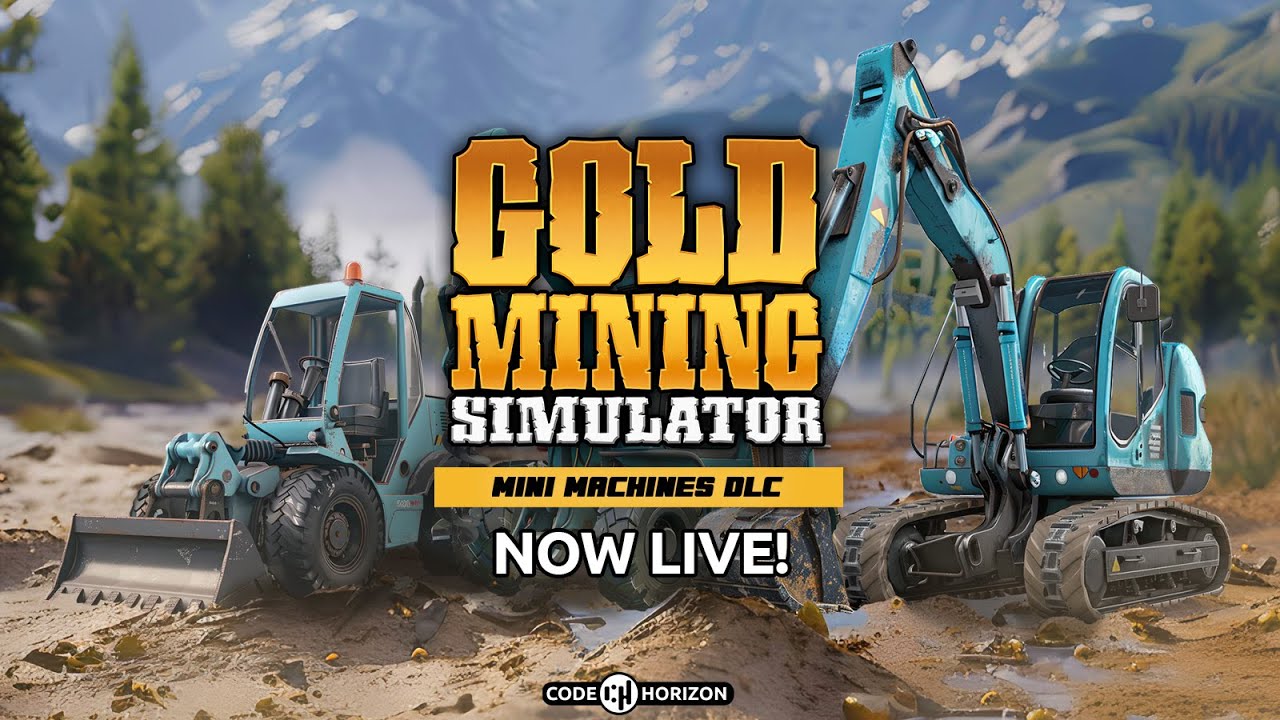 Gold Mining Simulator - Mini Mining Machines DLC I Official Trailer ...