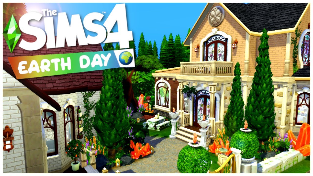 EARTH WITCH'S COTTAGE & APOTHECARY 🌍 #EarthDayCollab || The Sims 4 ...