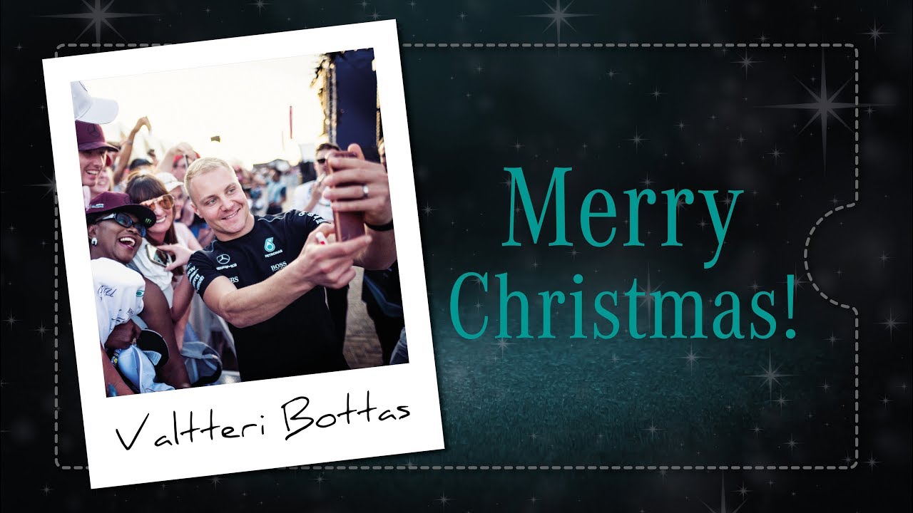 Merry Christmas from Valtteri Bottas! - YouTube
