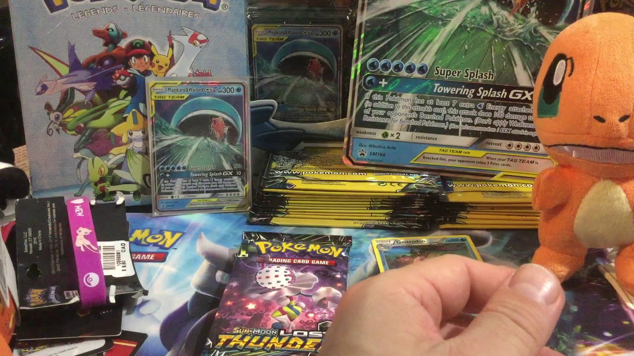 Pokemon power party pack time big opening - YouTube