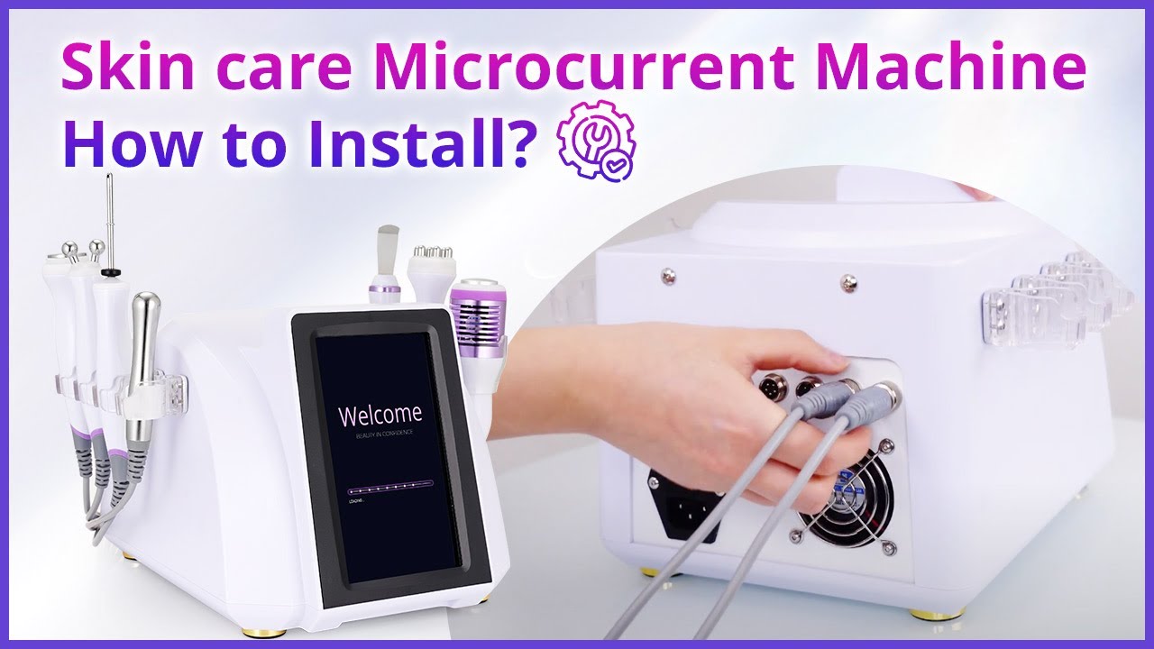 Skin Care Machine Install Tutorial l Teach You How to Set Up ...