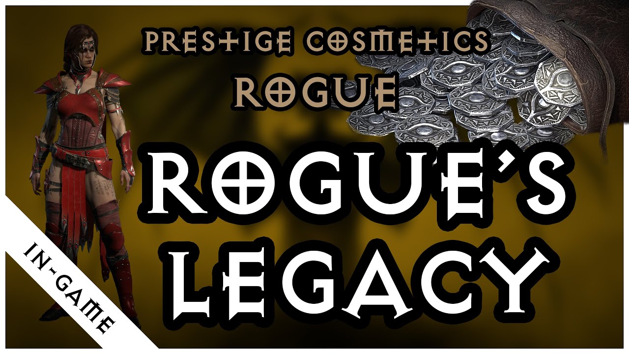 Rogue's Legacy | Diablo IV Cosmetics (Rogue) | In-Game (4K) | 2,600 ...
