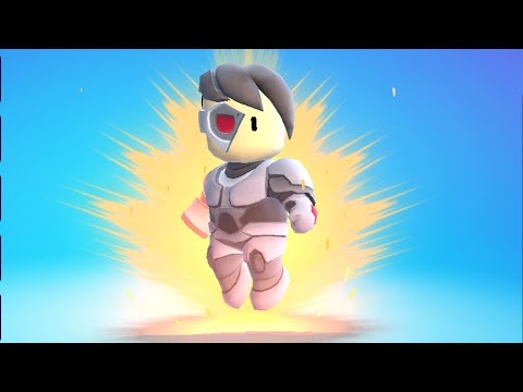 Jogando Stumble Guys com esse Cyborg!! - YouTube
