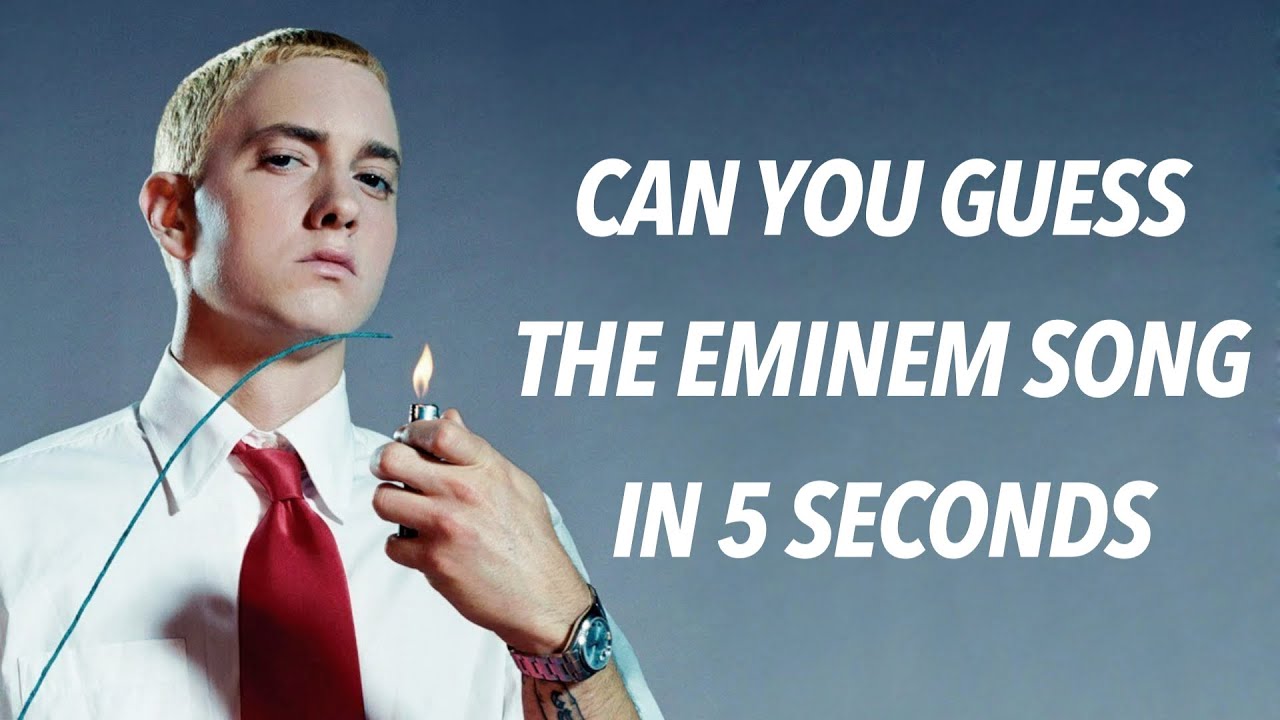 Try To Guess The Eminem Song In 5 Seconds (True Fan Test) - YouTube