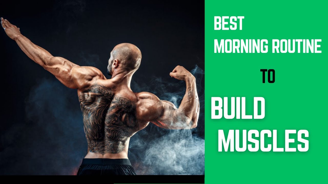 Morning Routine To Build Muscles - YouTube
