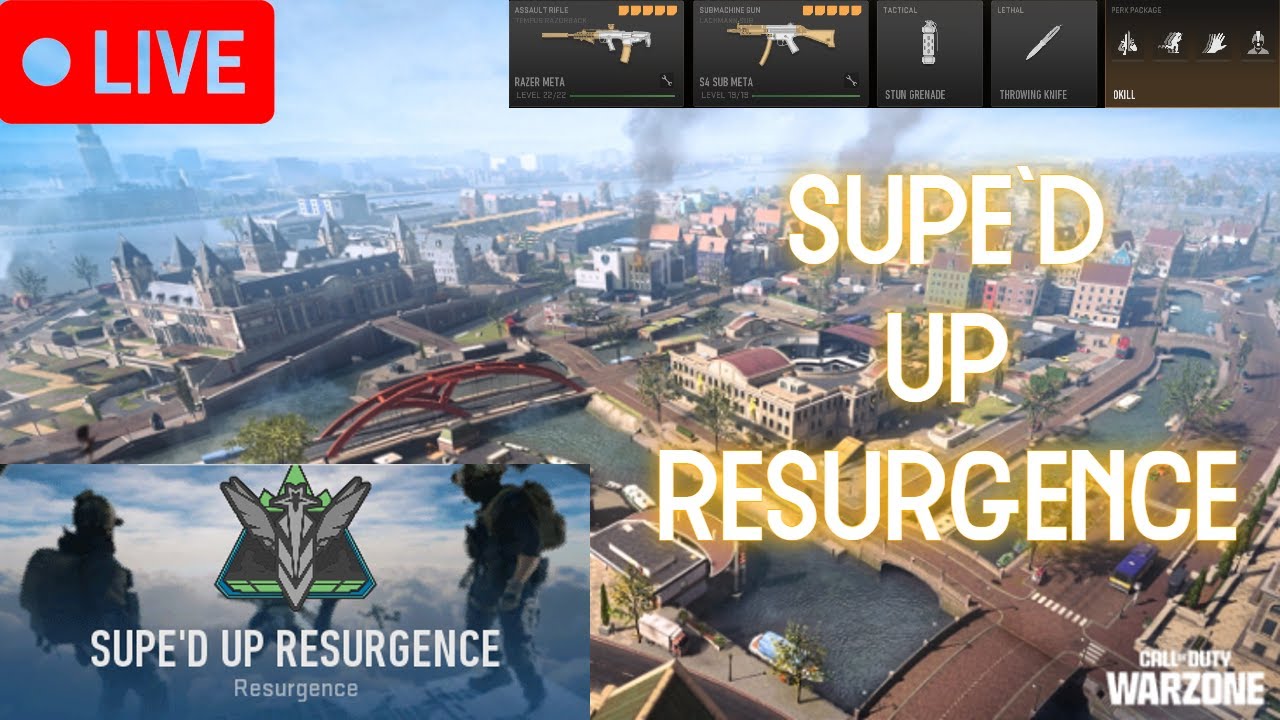 *LIVE NOW* - CALL OF DUTY - MW2/ WARZONE 2 - SUPED UP RESURGENCE - YouTube