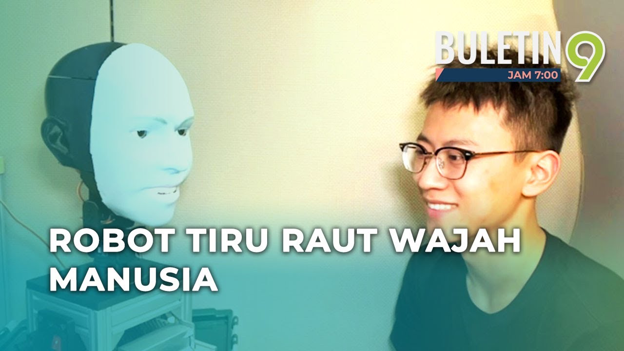Robot AI Tiru Ekspresi Muka Manusia - YouTube
