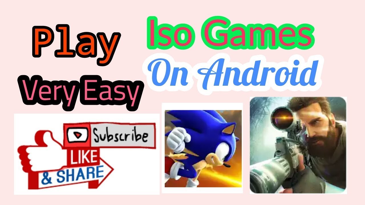 How to play iso iphone games and apps on Android new trick - YouTube